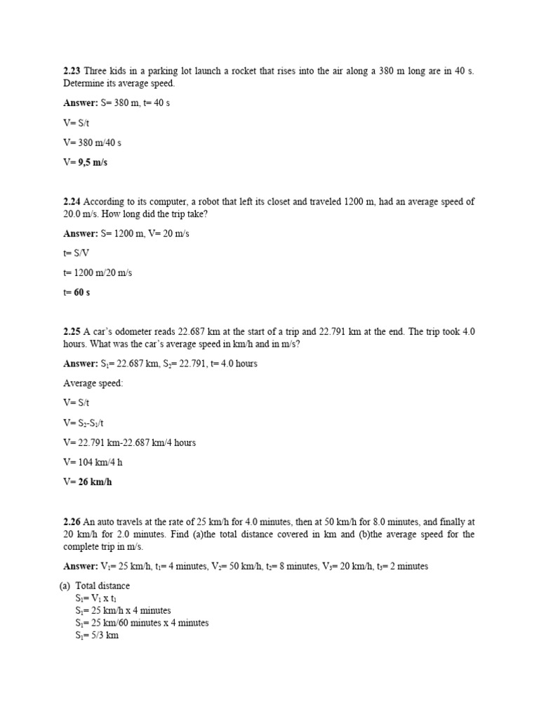 Fisika | PDF | Speed | Velocity