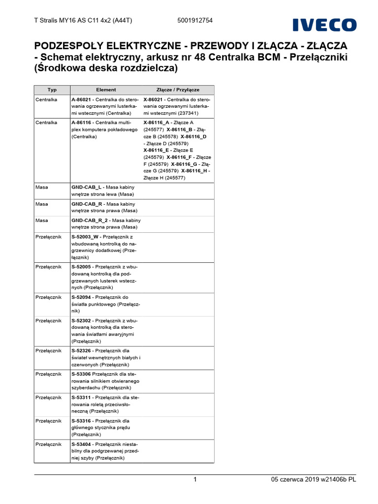 Iveco Stralis BCM 4 | PDF