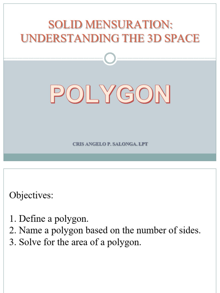 L1 Fsolimon Polygon | PDF