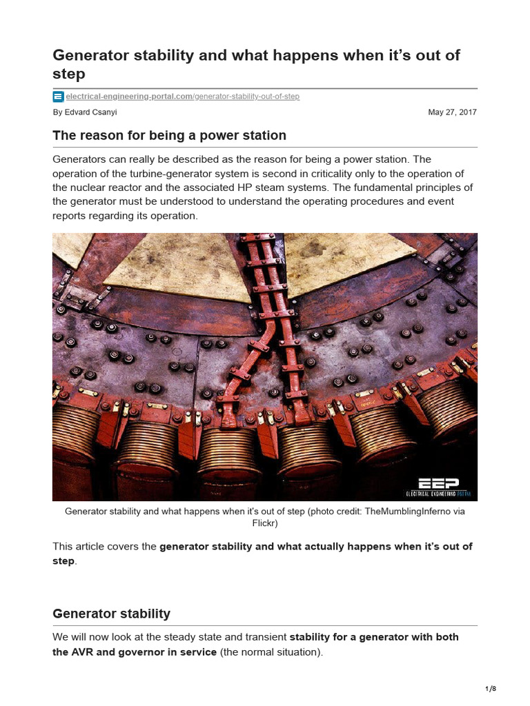 electrical-engineering-portal.com-Generator stability and what happens ...
