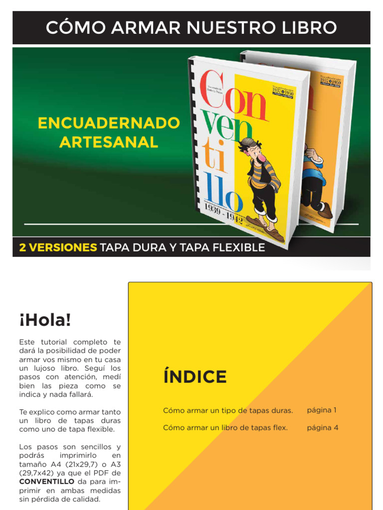 Conventillo Encuadernación | PDF