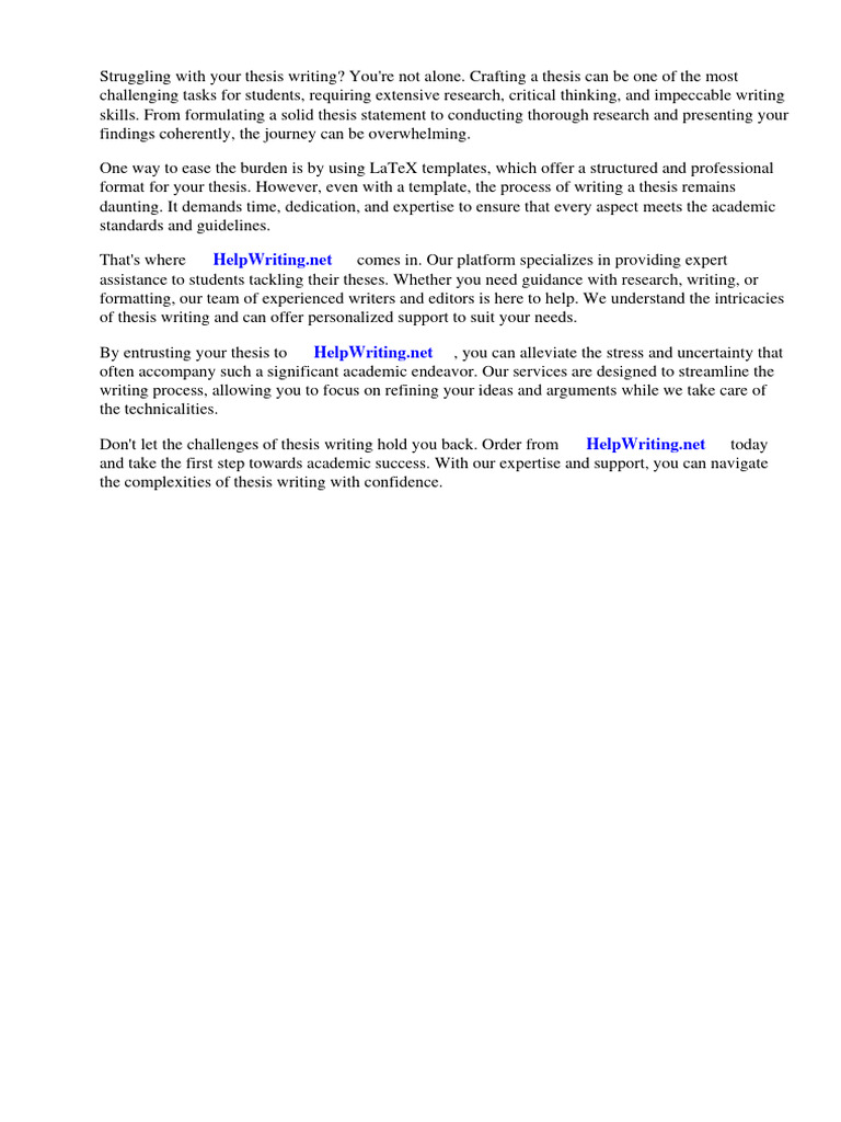 Upm Thesis Latex Template | Download Free Pdf | Thesis | Writing