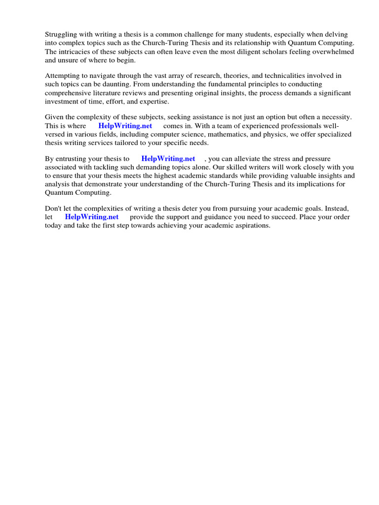 Thesis Help for Quantum Computing | PDF | Quantum Computing | Quantum ...