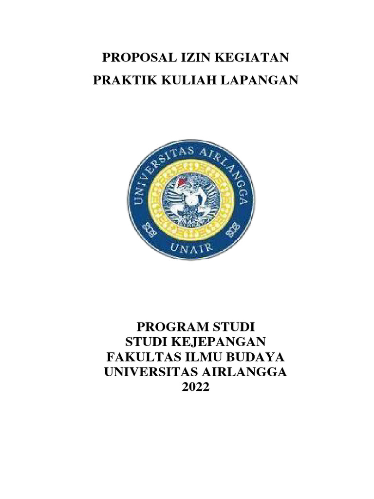Proposal Izin Kegiatan PKL | PDF