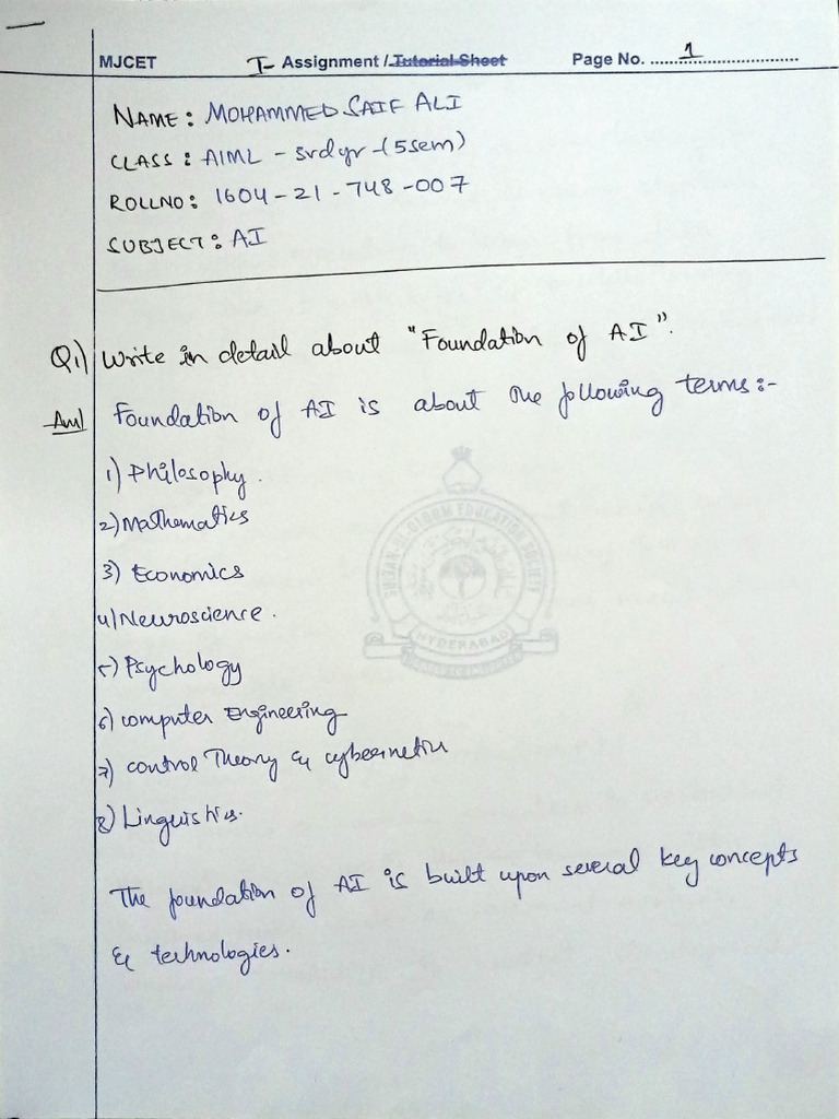 AI Assign-1 | PDF AI Assign-1 | PDF