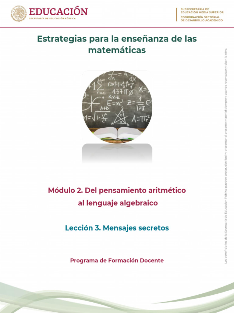 PDF Descargable EEM M2 L3 | PDF | Comunicación | Matemáticas