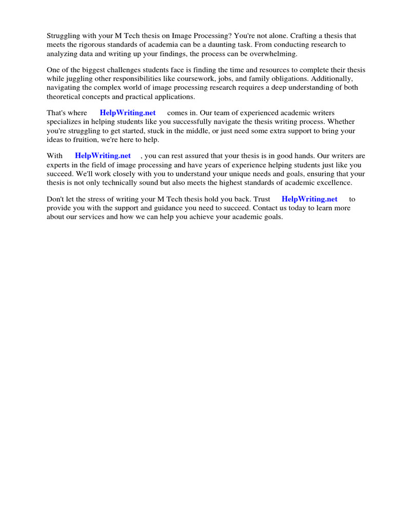 M Tech Thesis Report On Image Processing | PDF | Concrete | Polyphenol