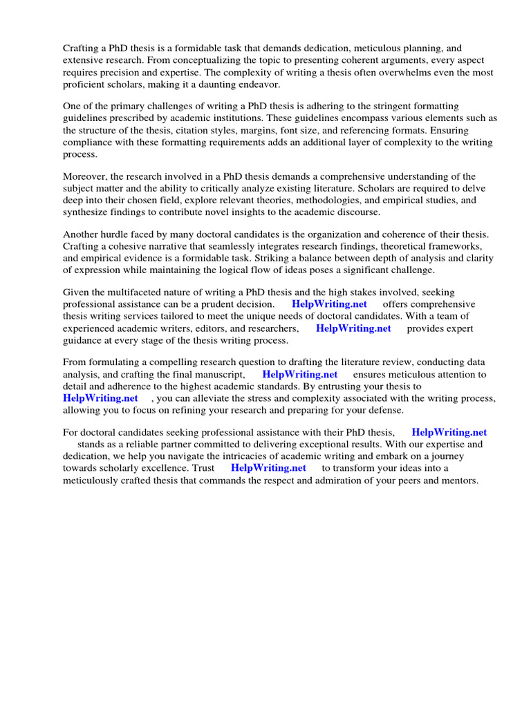 PHD Thesis Format | Download Free PDF | Thesis | Ligand