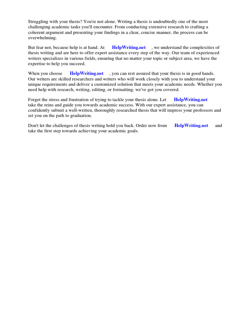 Uw Thesis Database | PDF