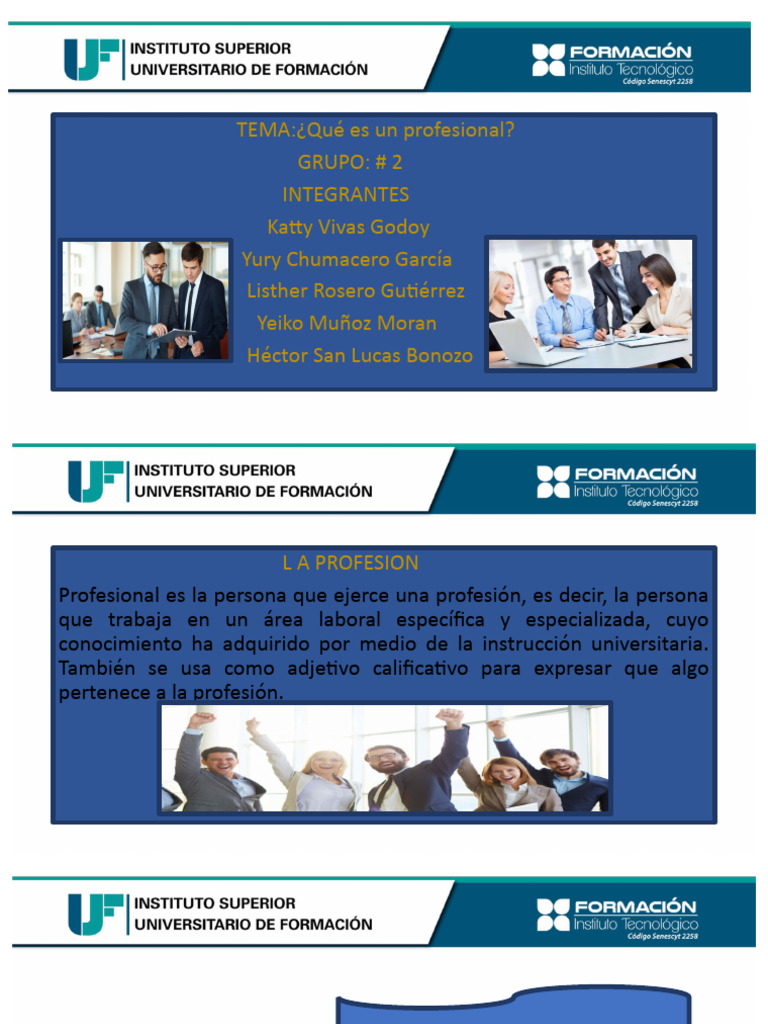 Qué Es Una Profesion | PDF