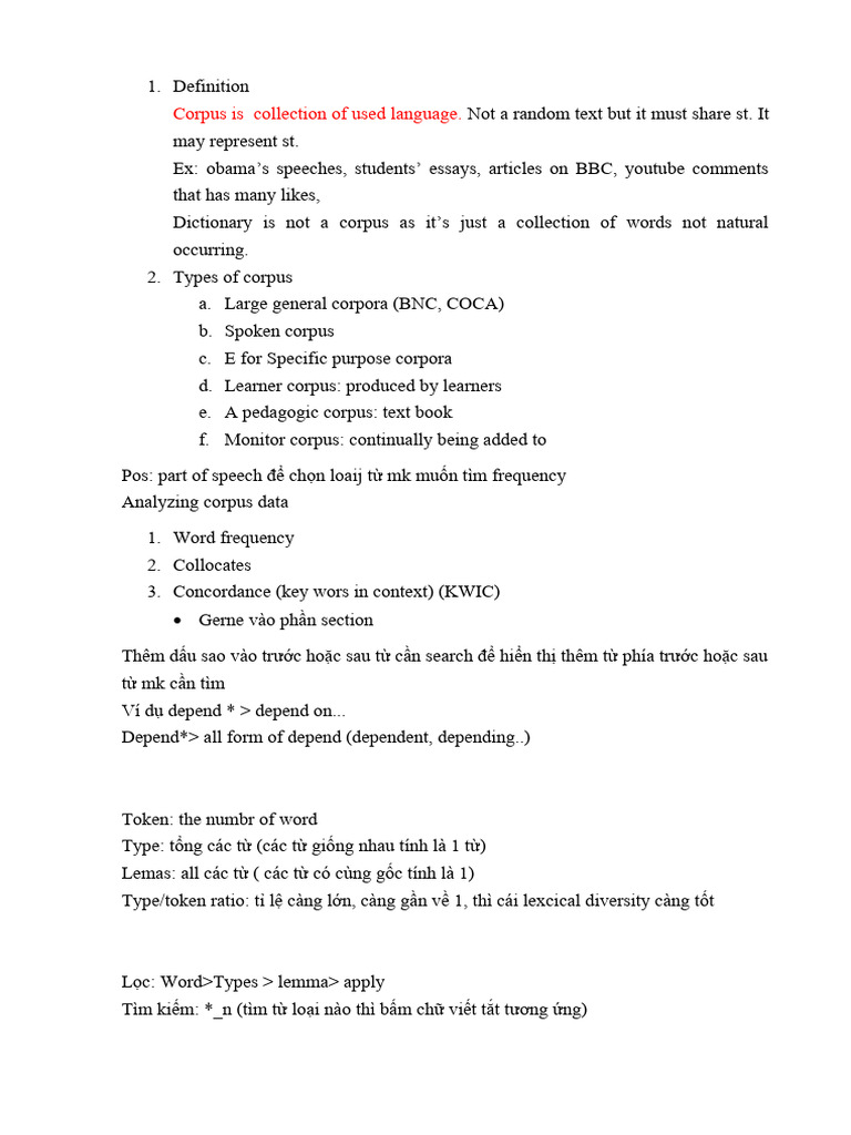 Corpus Language Pdf