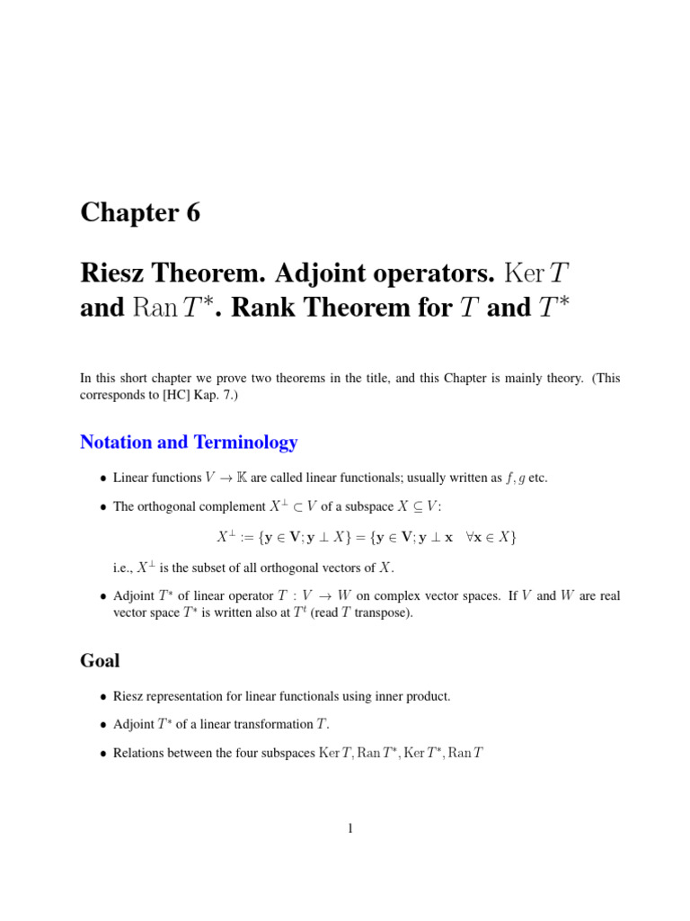 Chapt6 Upd 1 | PDF | Linear Map | Matrix (Mathematics)