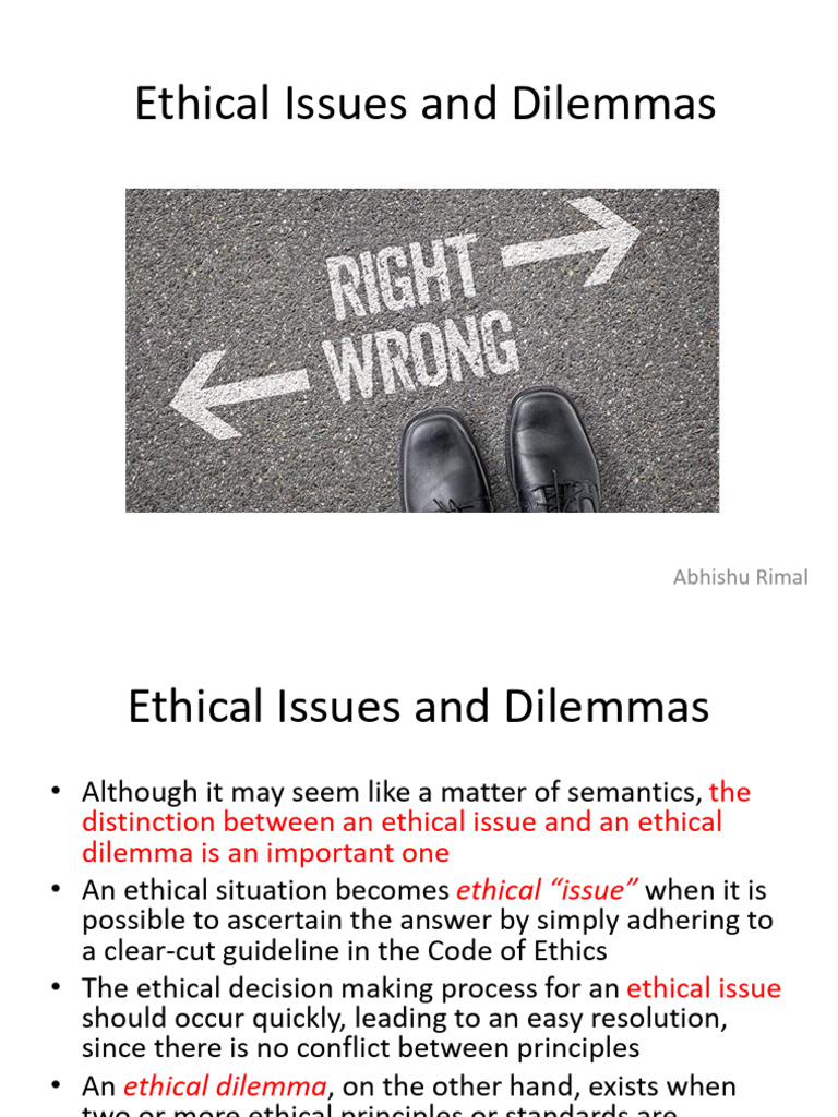 Understanding Ethical Dilemmas in Work | PDF | Sexual Harassment ...