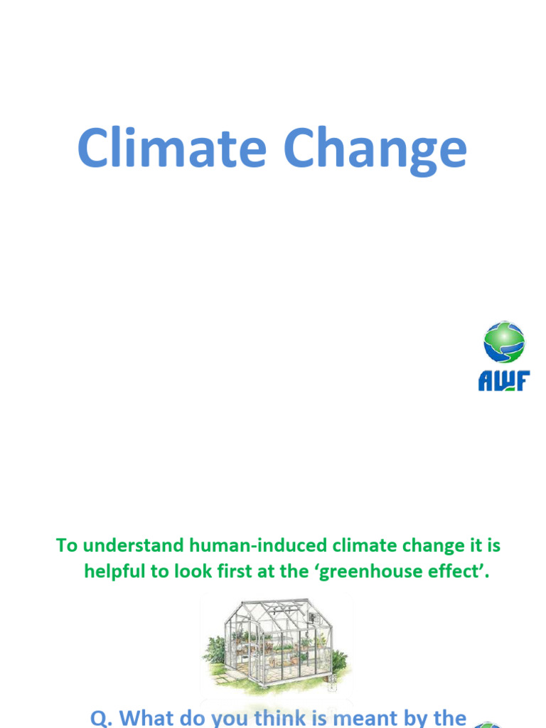Climate Change & The Greenhouse Effect - 2021 | PDF | Greenhouse Effect ...
