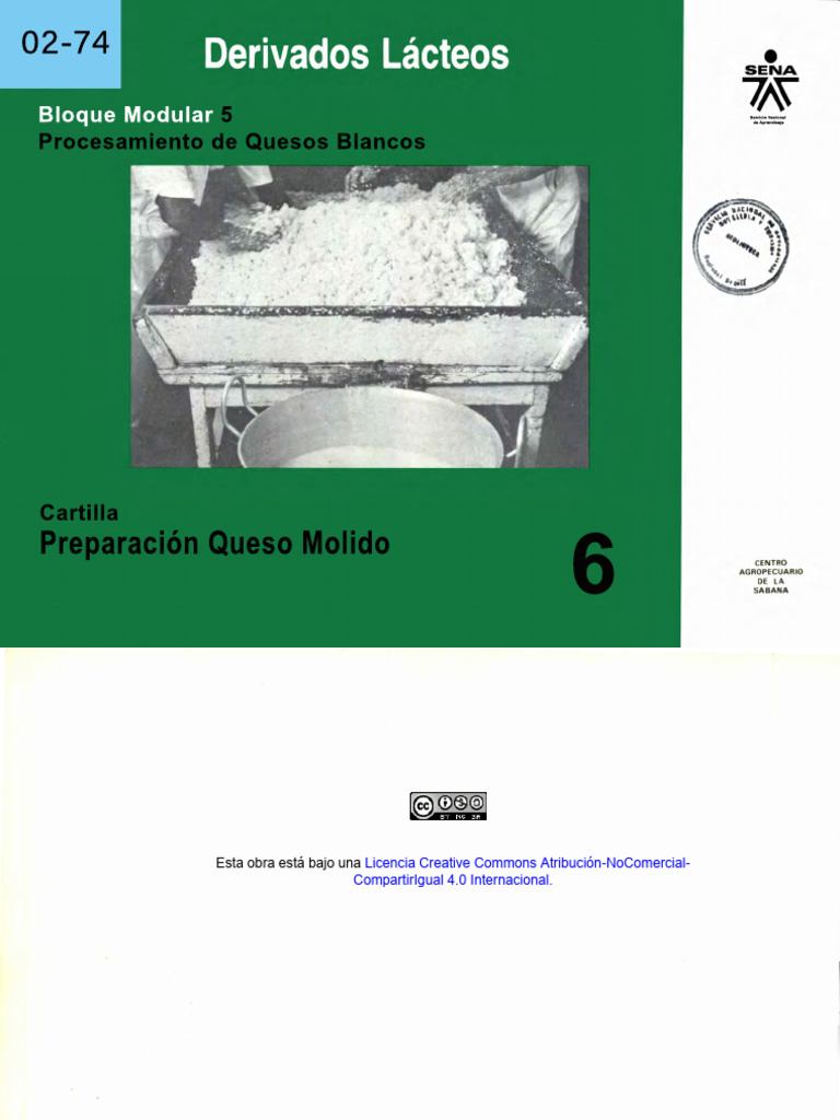 Modulo5 Unidad6 Derivados Lacteos Procesamiento | PDF