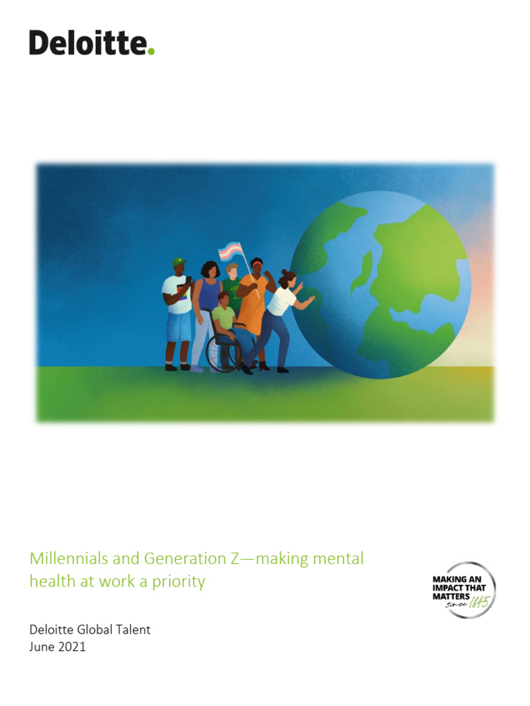 GX Deloitte 2021 Mental Health Millennials White Paper | PDF ...
