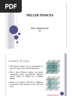 03c. Miller Indices Exercise WNP Student | PDF