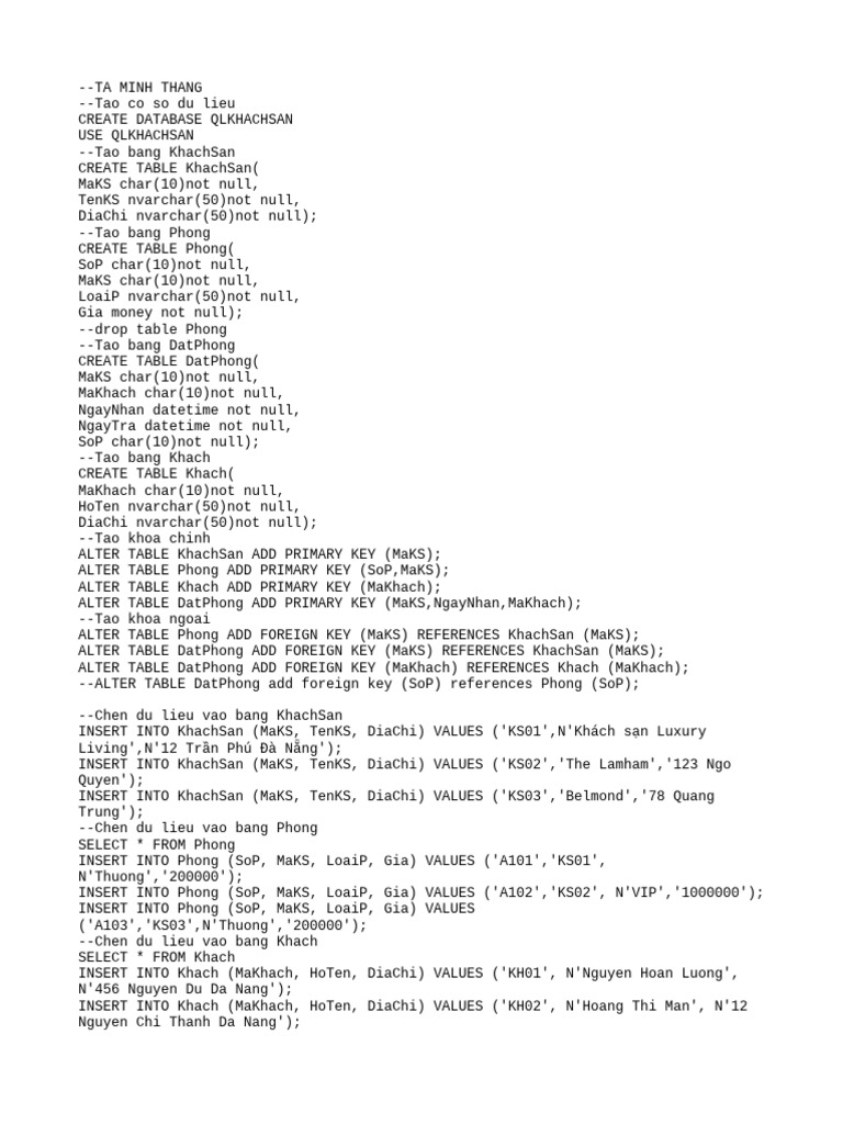 SQL | PDF | Data Management Software | Software Design SQL | PDF | Data Management Software | Software Design