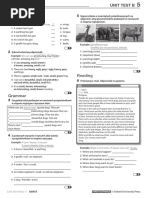 Link 5 Unit 6 Test: Winter Sports | PDF | Snorkeling | Racing