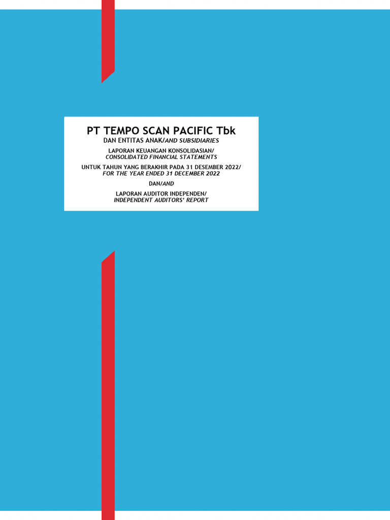 Laporan Keuangan TSPC FY 2022 | PDF
