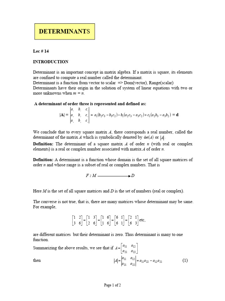 Lec 14 LADEAG | PDF