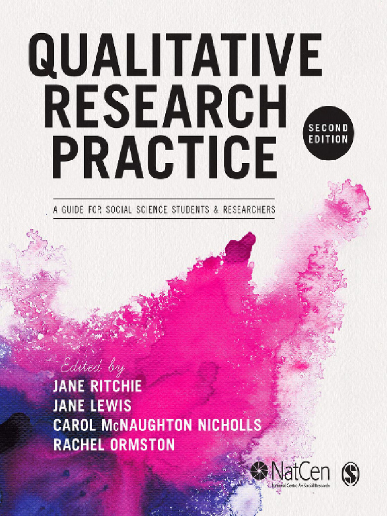 Jane Beaglehole Ritchie - Jane Lewis - Carol McNaughton Nicholls - Rachel Ormston - Qualitative ...
