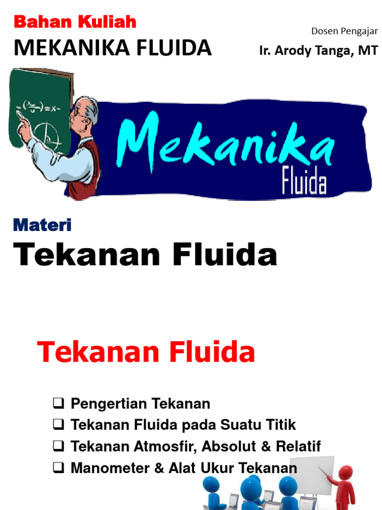 Mekanika Fluida - Materi Tekanan | PDF | Metode & Bahan Ajar | Sains & Matematika