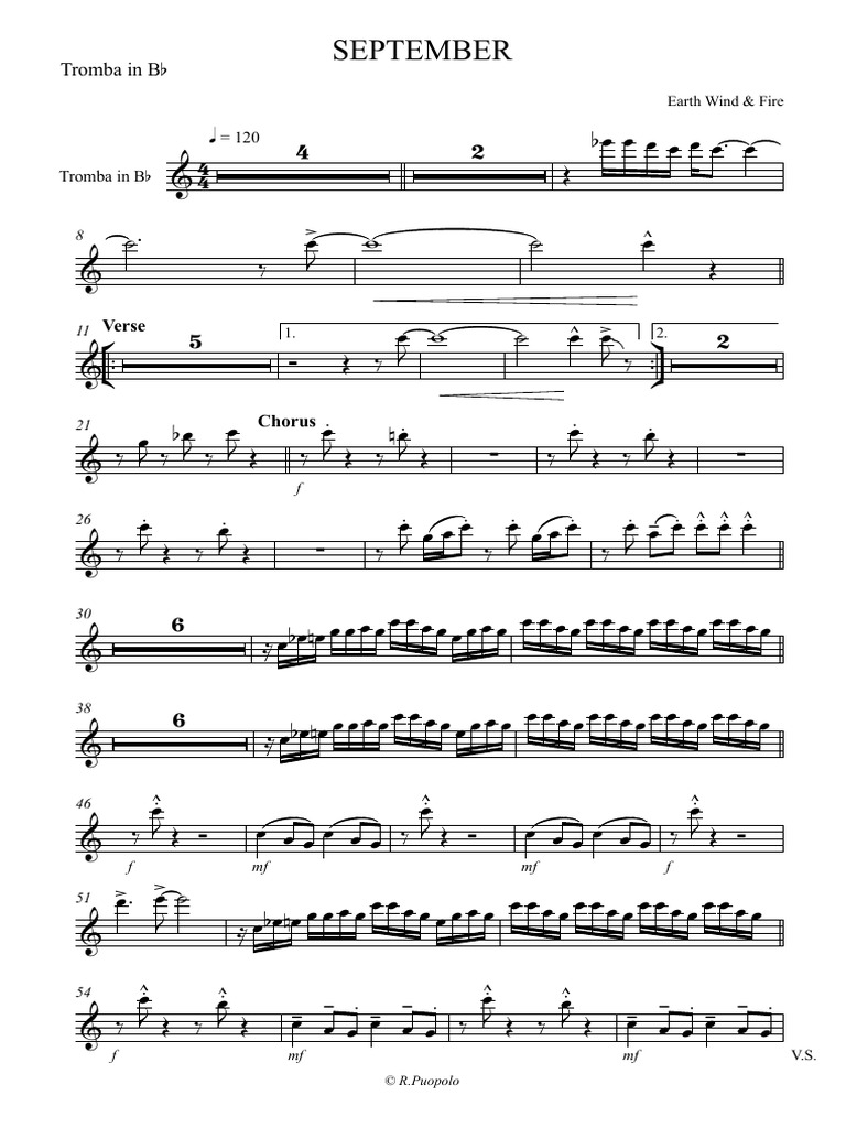 September - Tromba in BB | PDF
