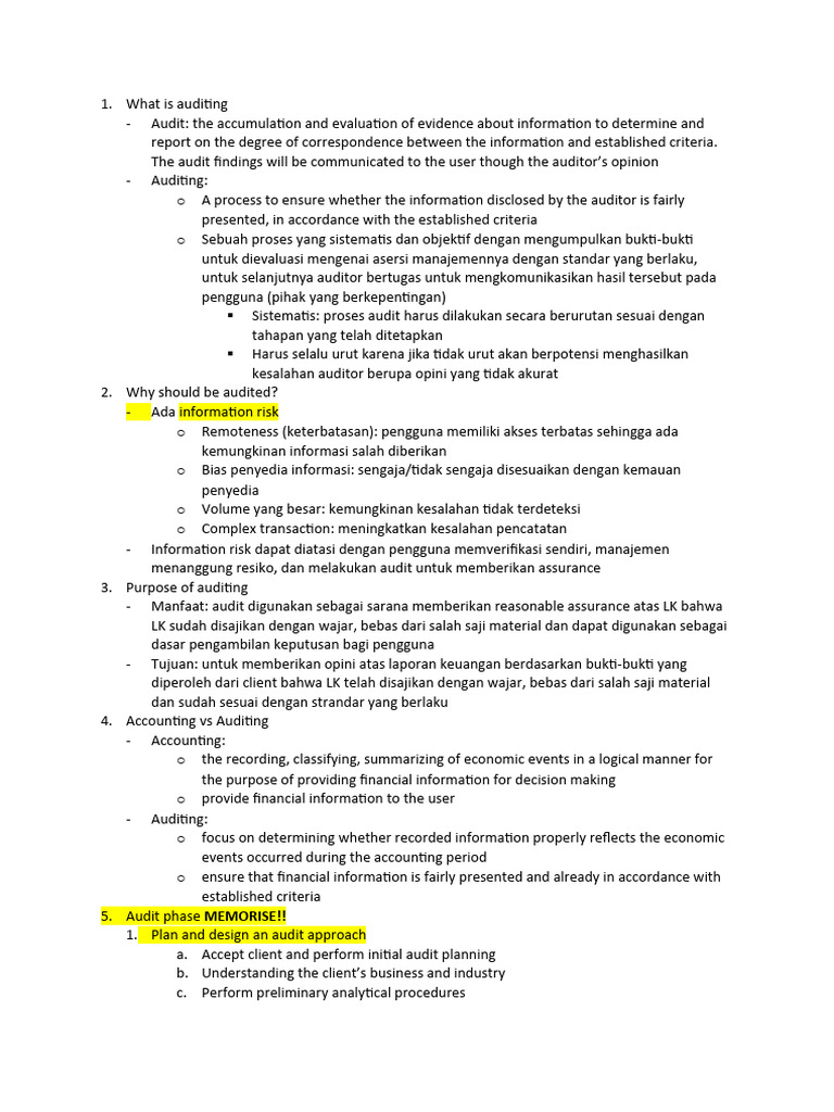 Resume Audit Part 1 | PDF | Finance & Money Management