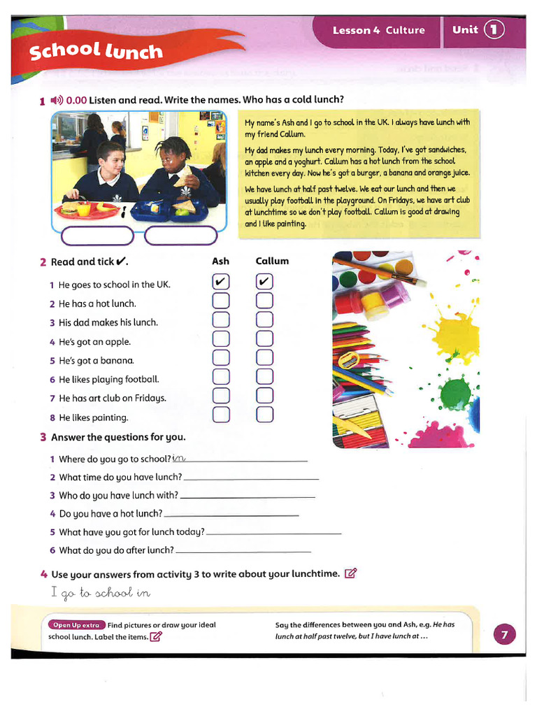 reading 5th primary | PDF