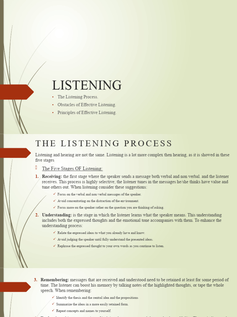 Unit 4 Listening | PDF