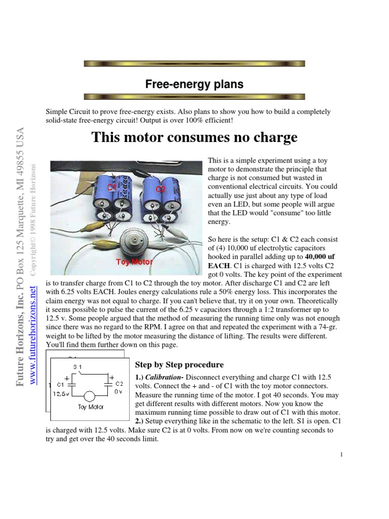 #000 Free Energy Plans | PDF