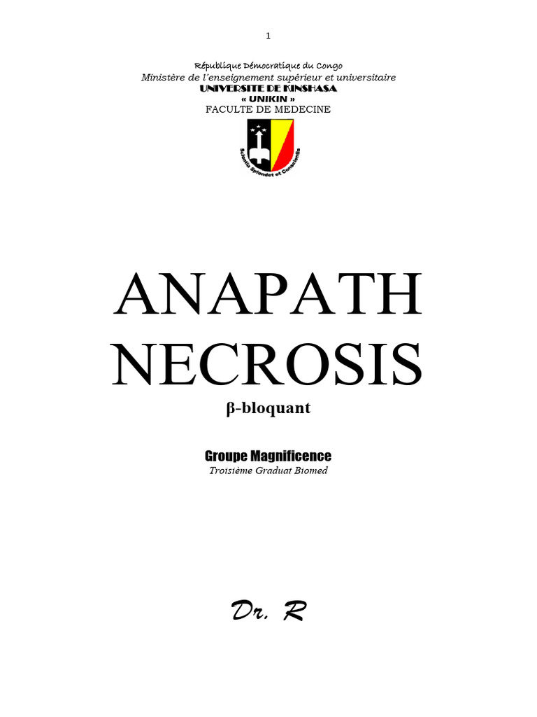 Anapath Necrosis Dr. R-1 | PDF