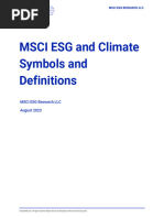 MSCI ESG Ratings Methodology | PDF