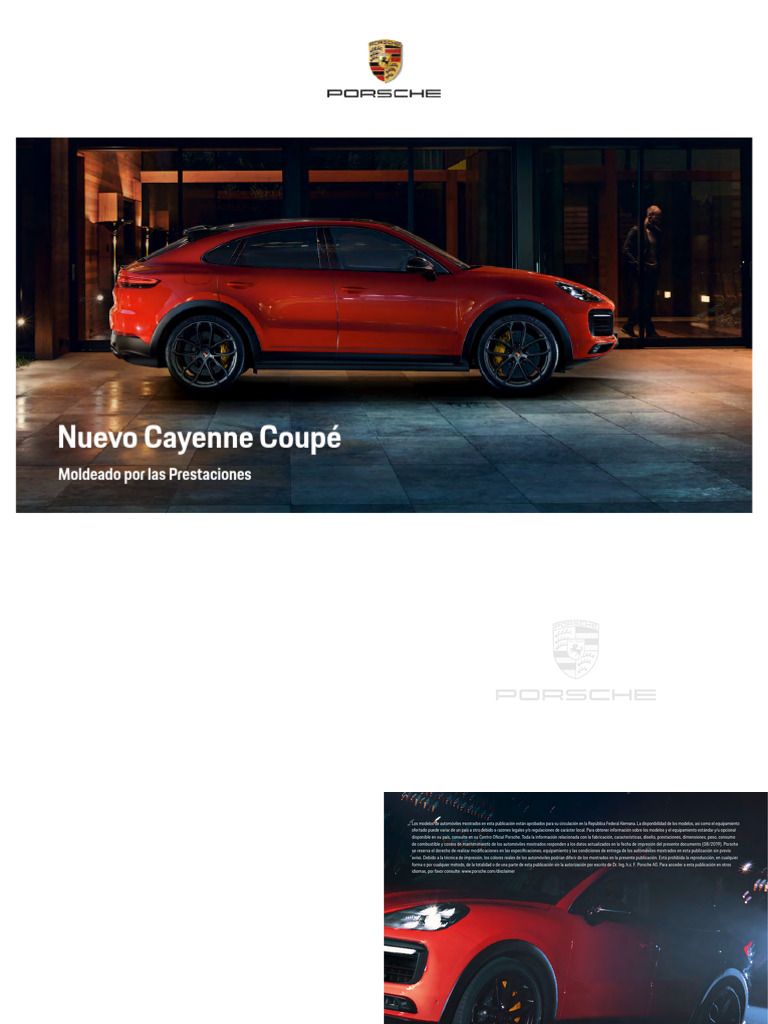 Cayenne Coupé Catálogo 2 | PDF