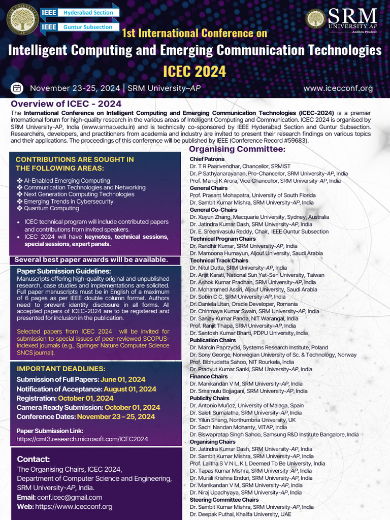 Icec 2024 Srmap | PDF