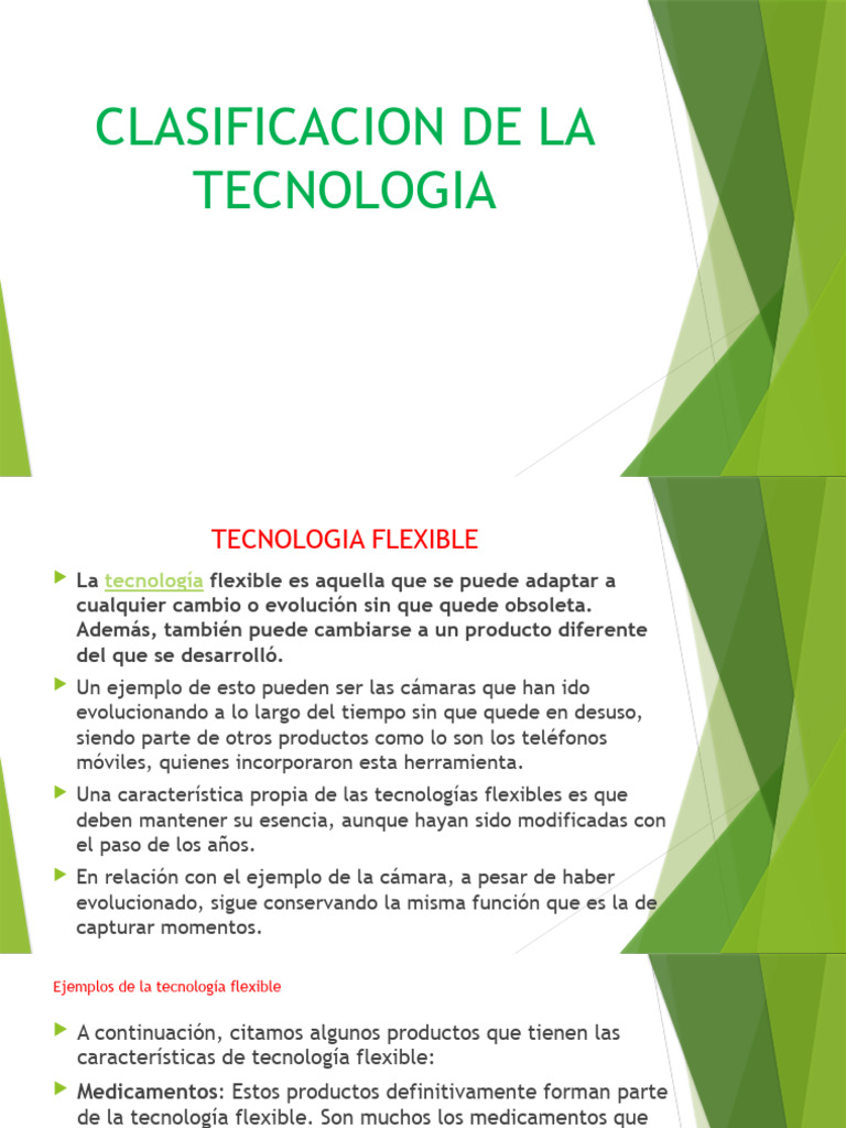 Clasificacion de La Tecnologia 9a y 9B | PDF | Teléfonos móviles ...