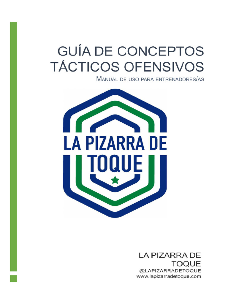 Conceptos Tácticos Ofensivos - La Pizarra de Toque | PDF