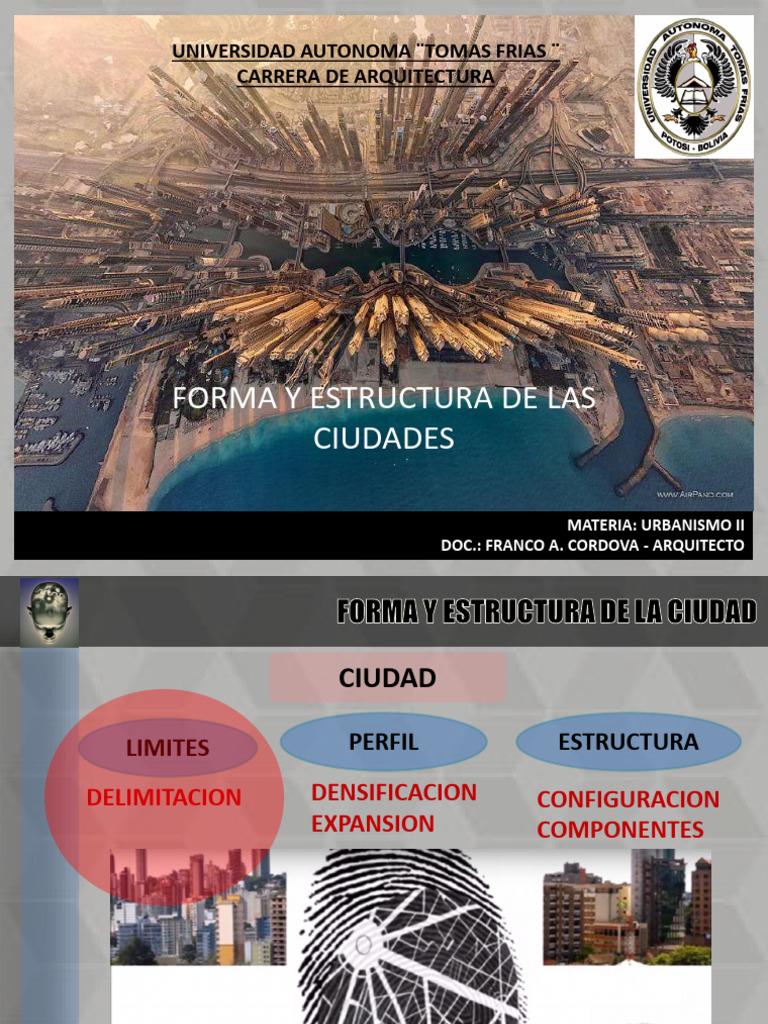 Forma y Estructura de Las Ciudades | PDF | Área rural | Área urbana