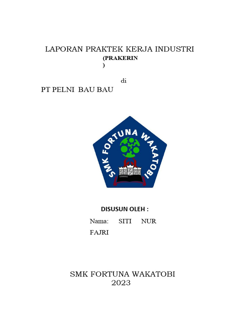 Contoh Laporan PKL SMK | PDF