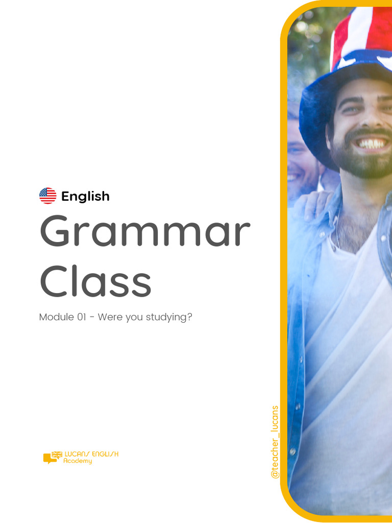M1 - Grammar Class - Studybook | PDF