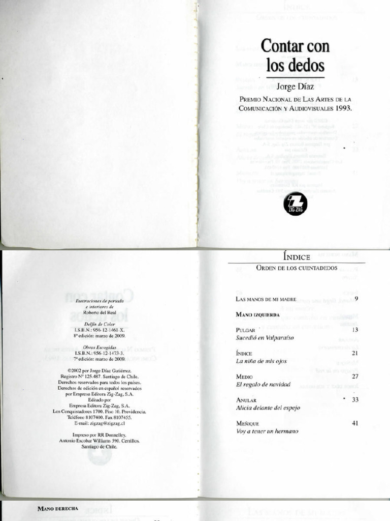 Contar Con Los Dedos de Jorge Diaz | PDF