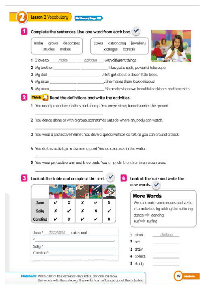 Exercise Unit 2 | PDF