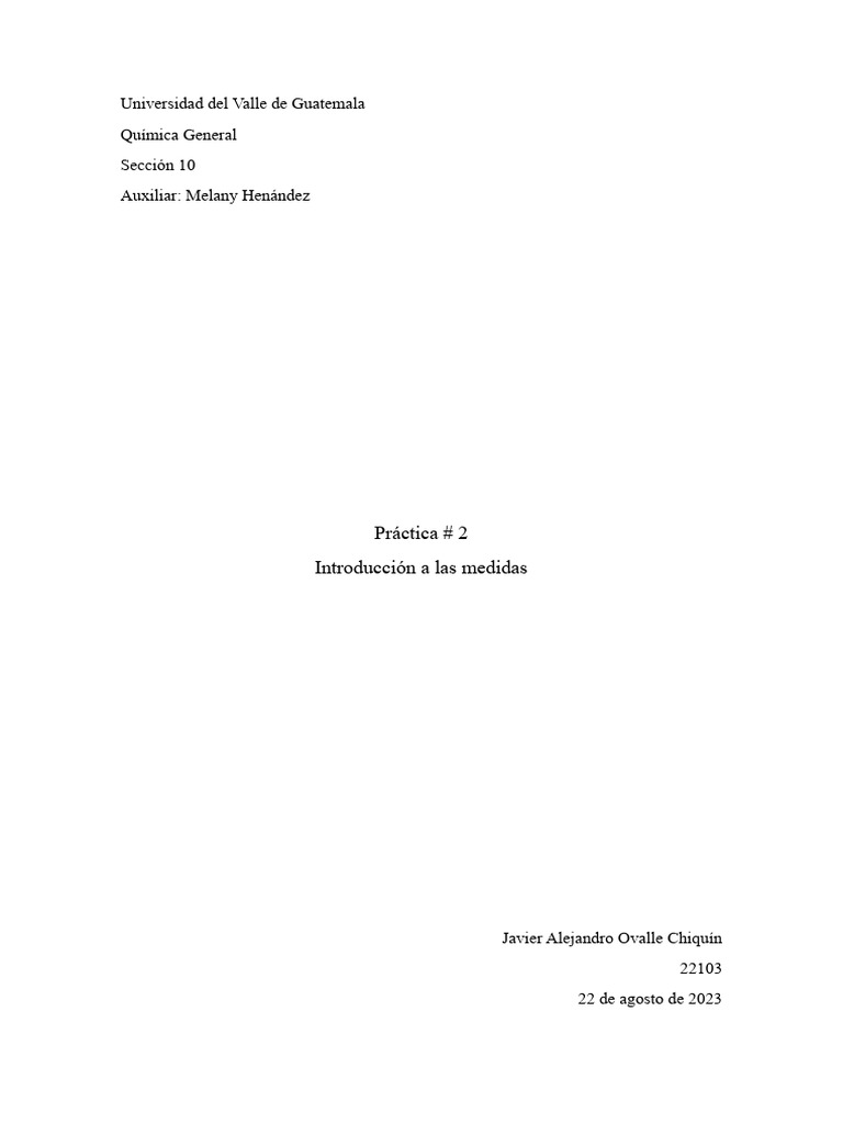 Informe Practica 2 | PDF