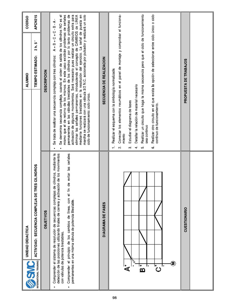 Prácticas Senh Bloque 2 1 3 Neumática 3 Practicas 15 A 18 | PDF