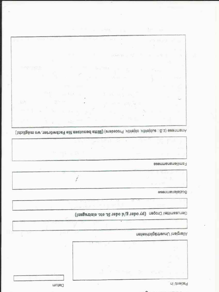 Arztbrief Vorlage München Formular | PDF