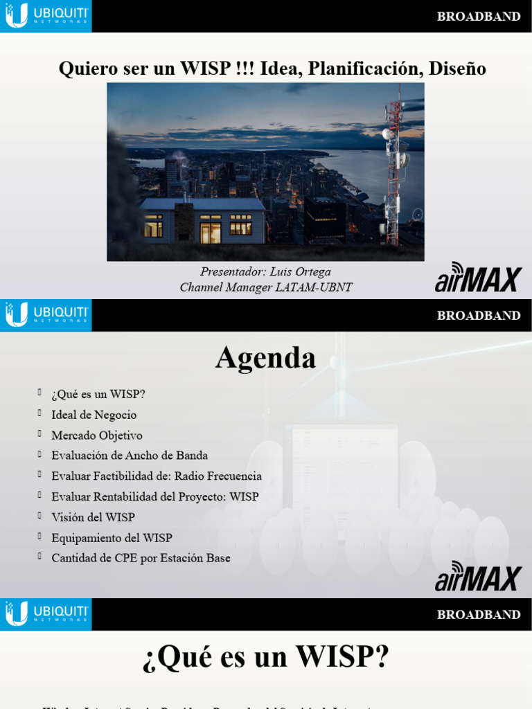 Quiero Ser Un WISP | PDF | Internet | Banda ancha
