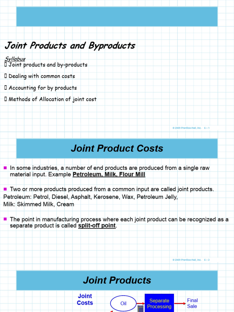 Joint & By-Products Costing | Download Free PDF | Petroleum | Cream