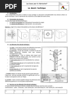 Nomenclature et Cartouche en Dessin Technique | PDF | Dessin technique ...