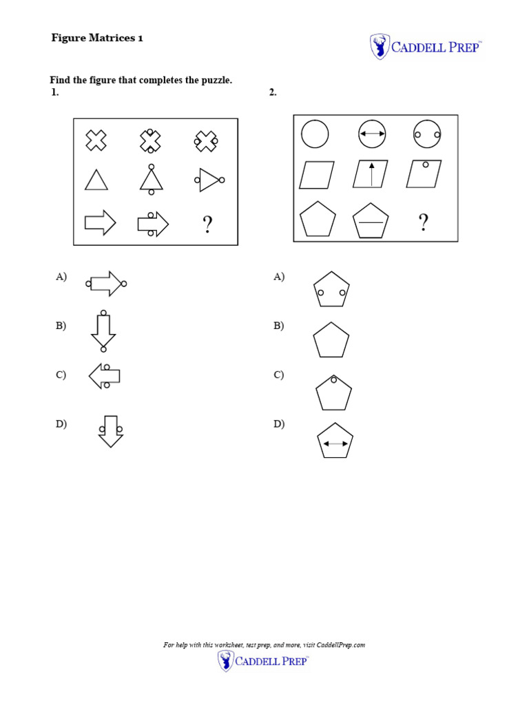 Lesson 7-Ability-Figure-Matrices-01 | PDF